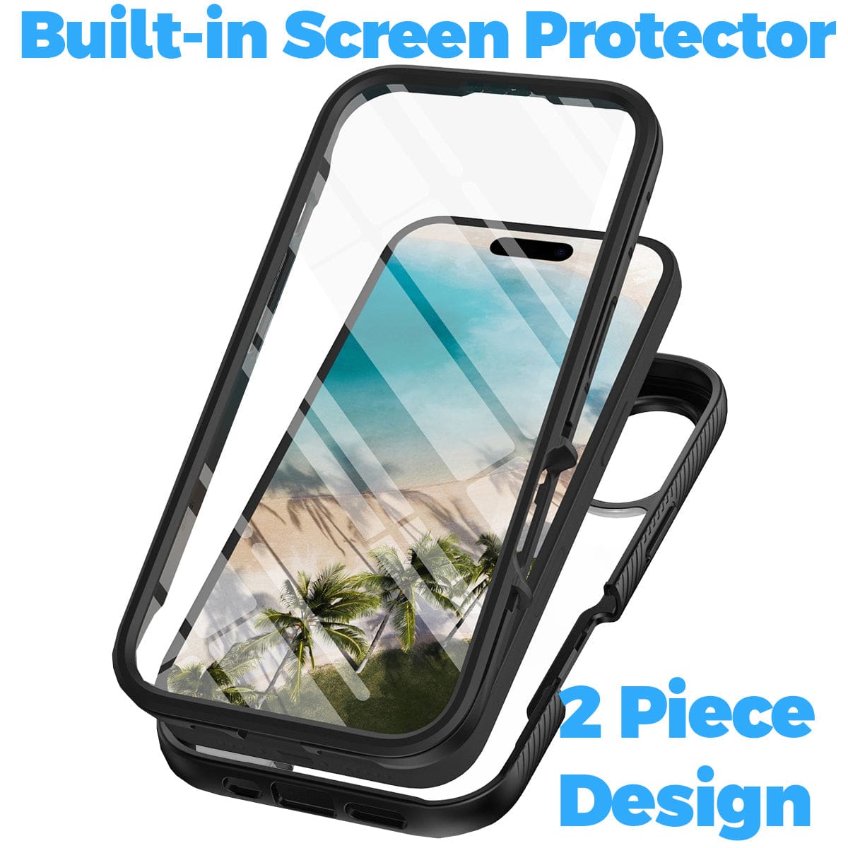 Apple iPhone 16 Full Enclosure Cover Built-In Screen Protector Noco.co.nz – NOCO