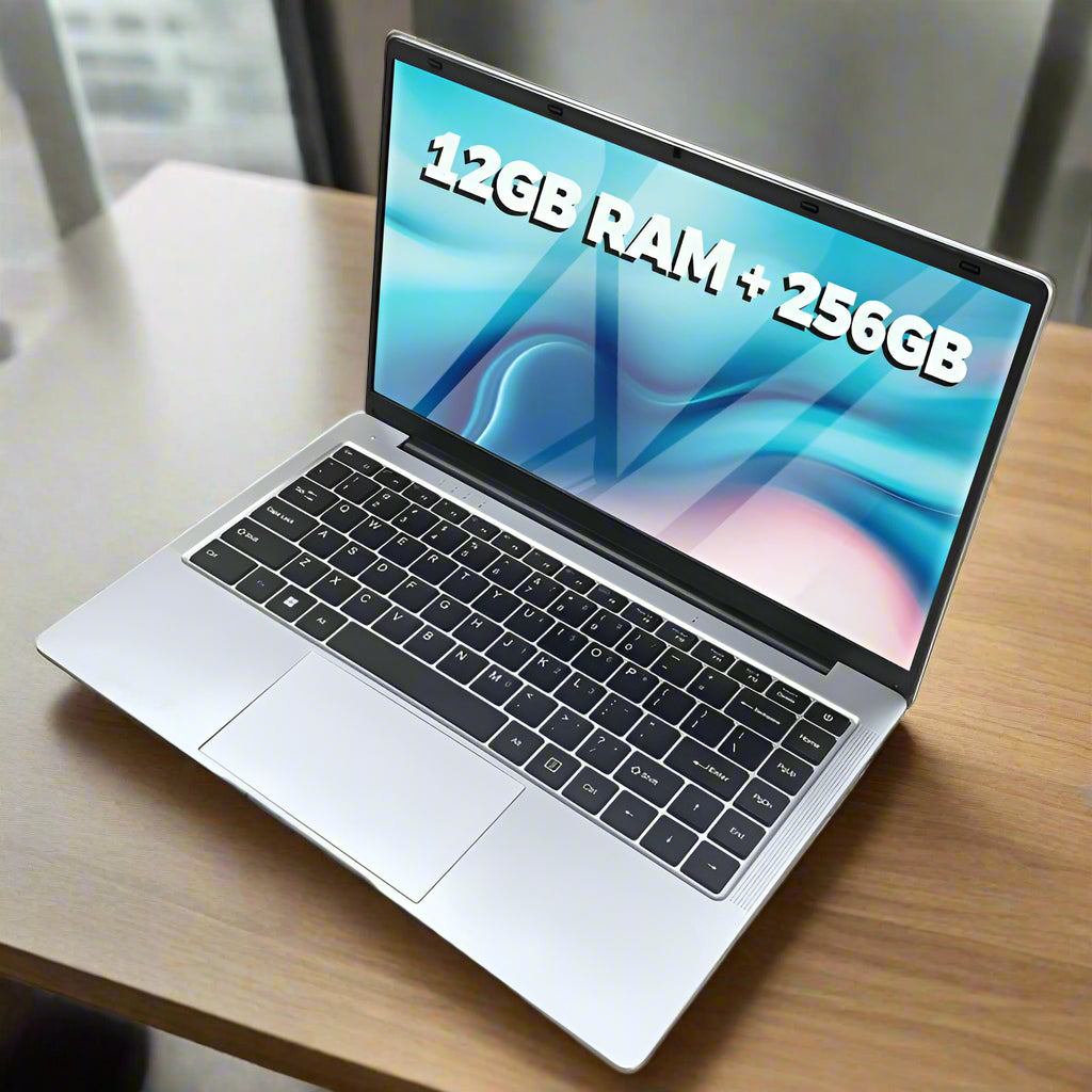 S07 14" HD Laptop 12GB RAM + 256GB Storage Windows 11 Pro Intel J4025 Processor Noco.co.nz – NOCO