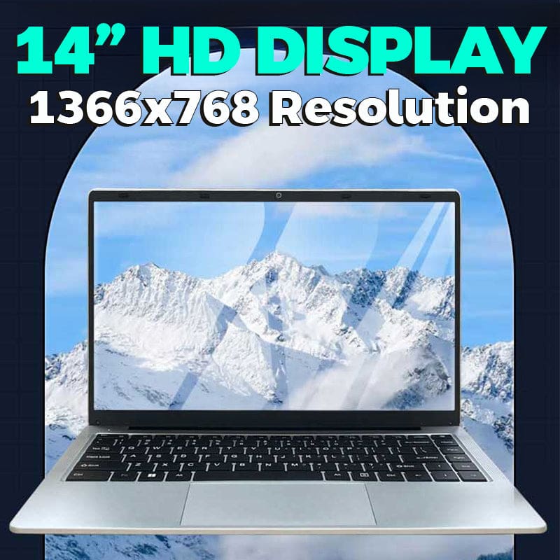 S07 14" HD Laptop 12GB RAM + 256GB Storage Windows 11 Pro Intel J4025 Processor Noco.co.nz – NOCO