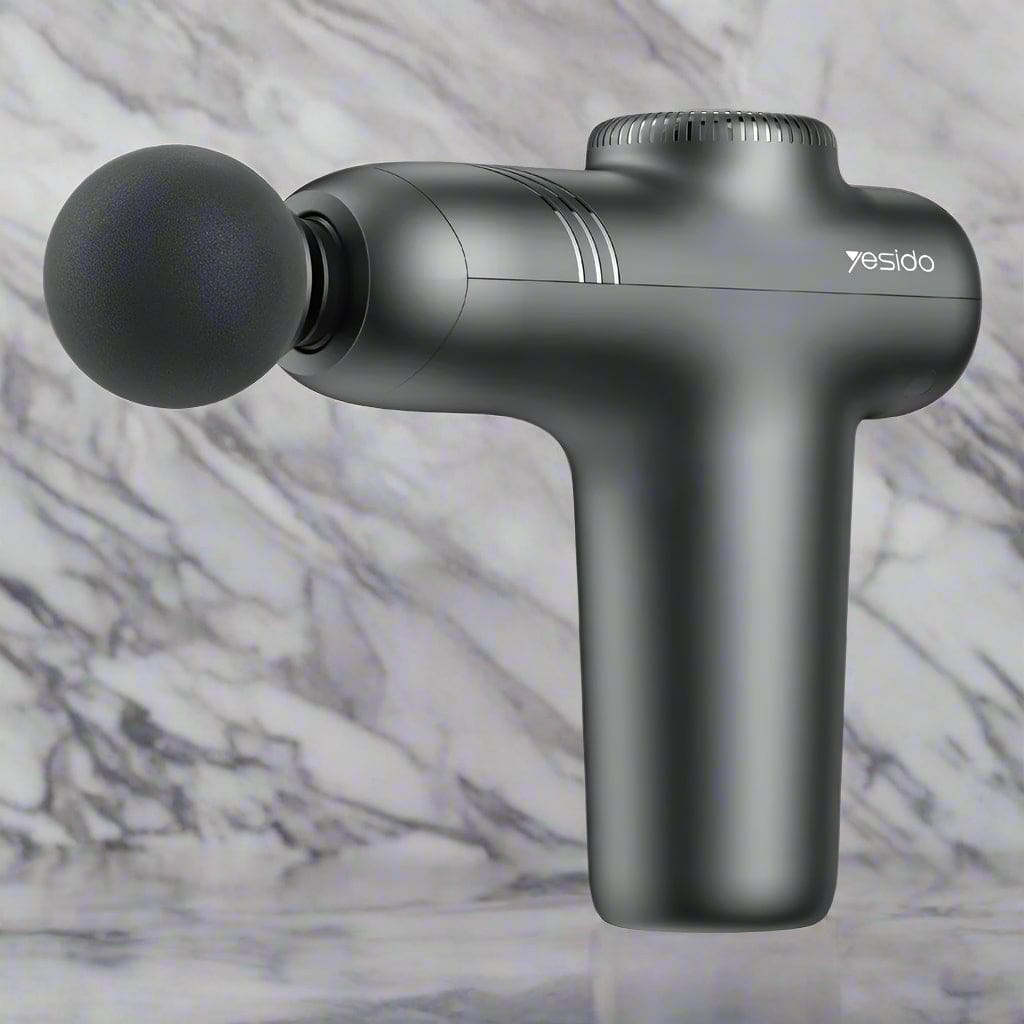 Yesido MG01 Deep Tissue Massage Gun Rechargeable 4 x Heads 5 x Speeds Noco.co.nz – NOCO