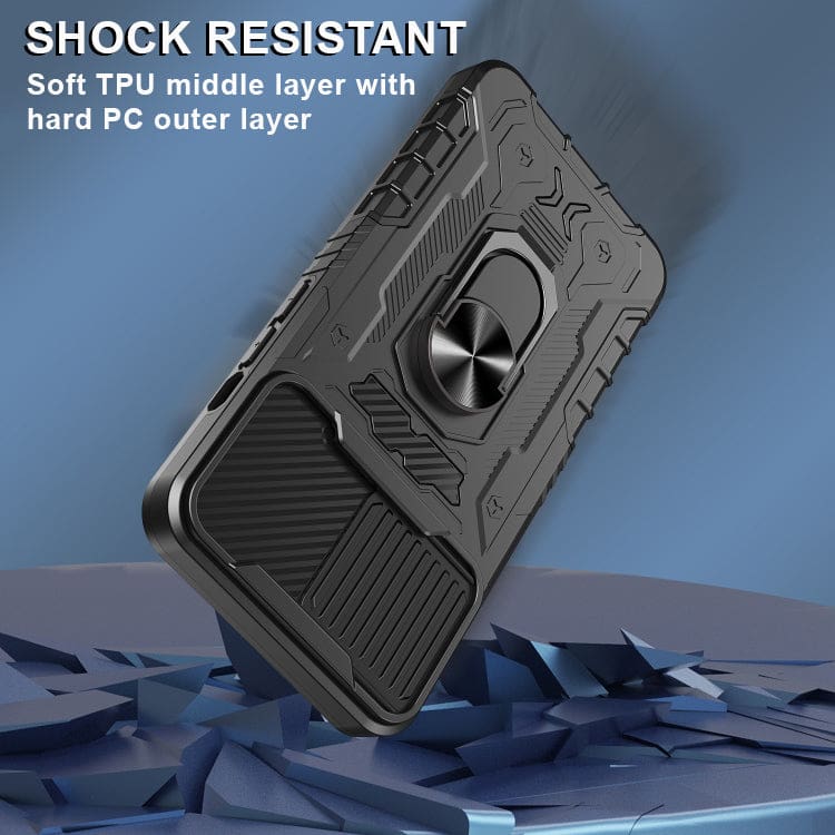 Apple iPhone 14 Pro Max CamShield Armor Ring Full Enclosure Protective Cover with Built-In ...