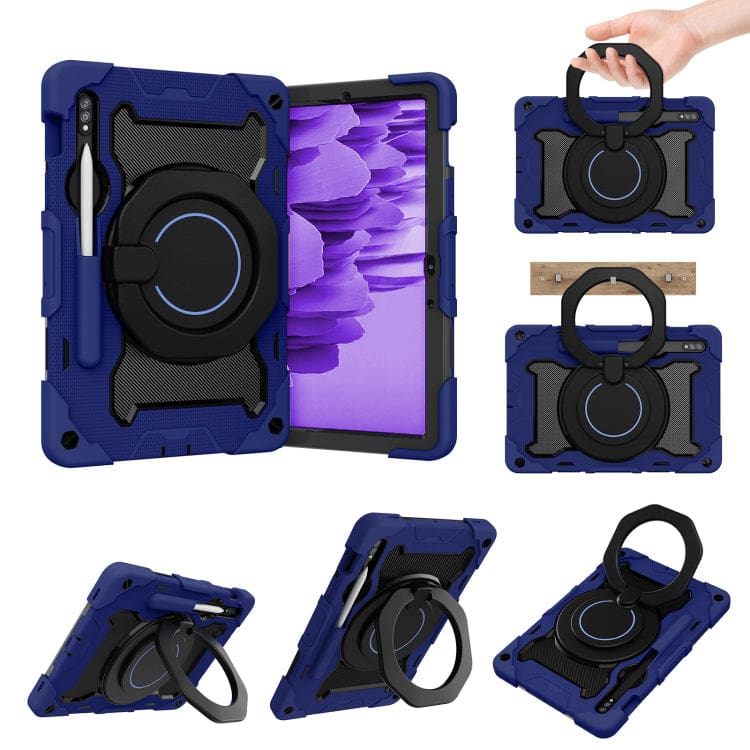 Samsung Galaxy Tab S9+ / Tab S10+ Armor HD Shockproof Rugged Cover with ...