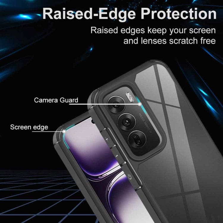 Oppo Reno 12 Pro 5G Acrylic Cover With Transparent Back Panel Noco.co ...