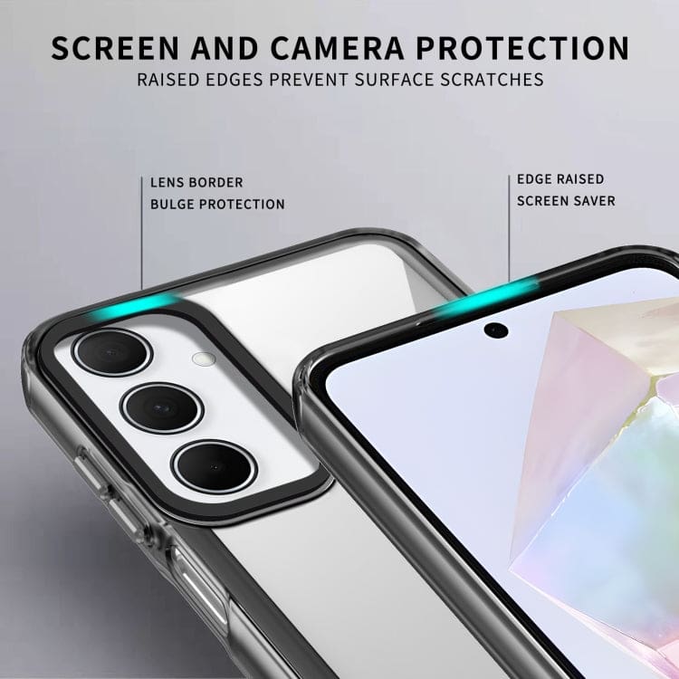 Samsung Galaxy A55 5G Acrylic Protective Cover Transparent Back Panel ...