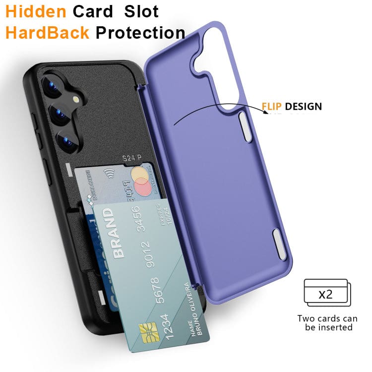 Samsung Galaxy S24 HardCase Card Holder Flip Cover Noco.co.nz – NOCO