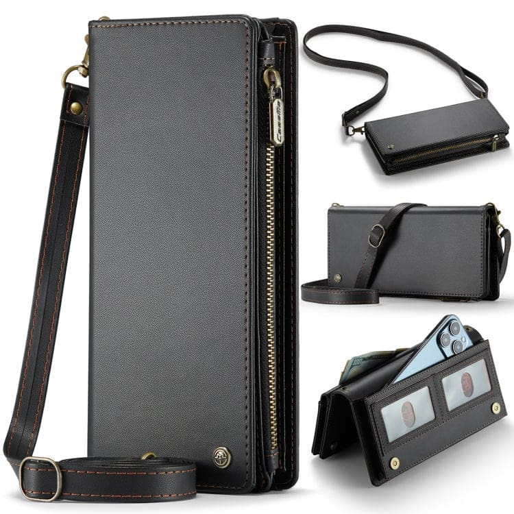 Universal CaseMe ME10 Phone Wallet Crossbody Strap Wrist Strap Holds 12 ...