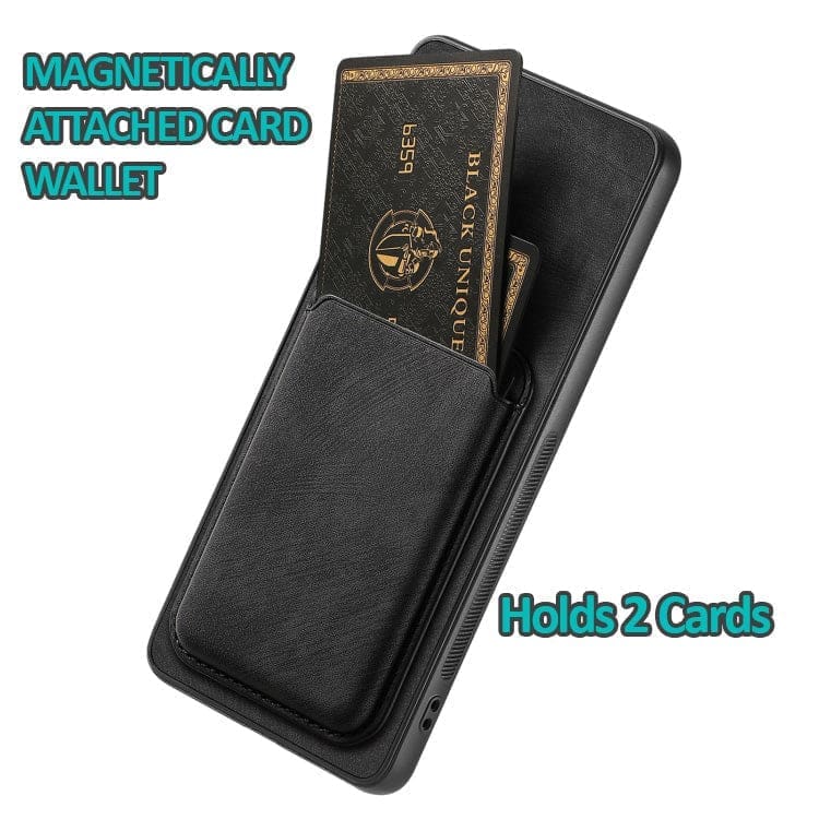 Oppo Find X5 Pro Smooth Leather Magsafe Cover with Removable Card ...