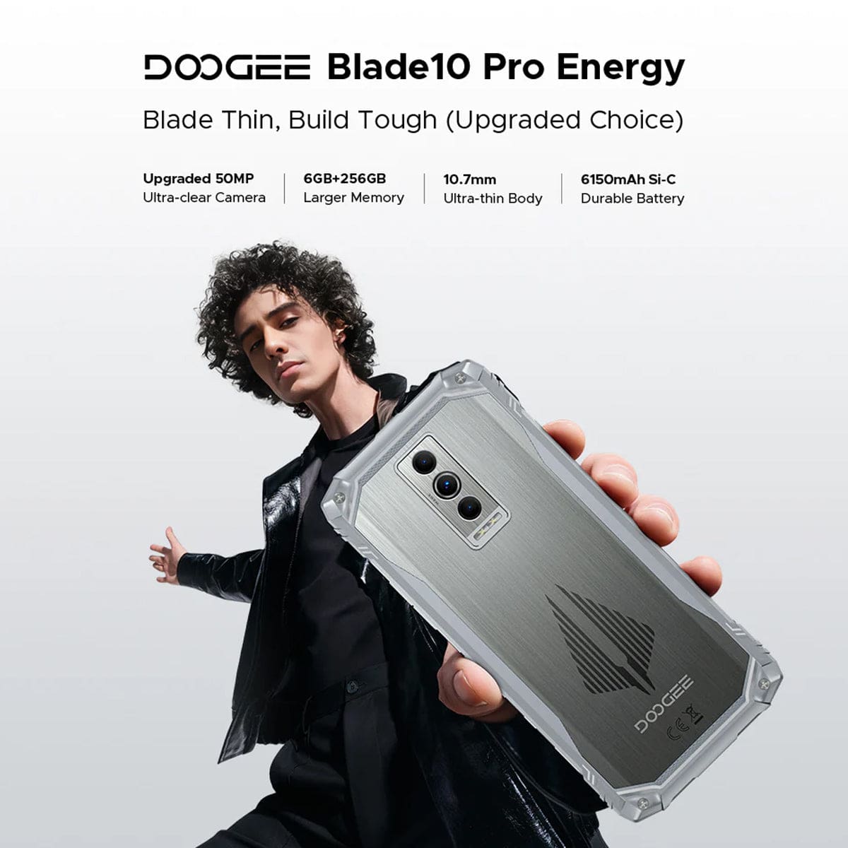 Doogee Blade 10 Pro Energy 4G Rugged Phone 6GB RAM + 256GB Noco.co.nz ...