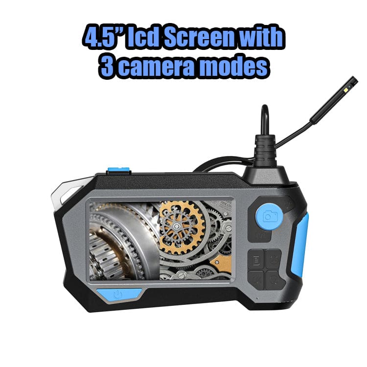 P120 4.5" Screen Dual Rotatable Camera Endoscope 8mm Lens 5metre Line ...