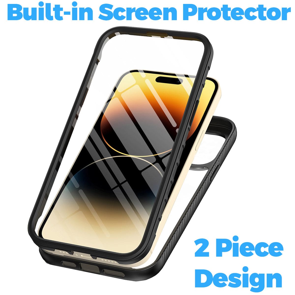 Apple iPhone 15 Pro Full Enclosure Cover Built-In Screen Protector Noco ...