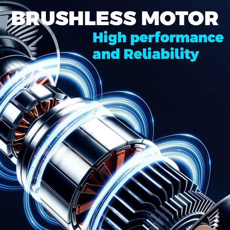 Q518 15800Pa Mini 2-In-1 Rechargeable Car and Home Vacuum Cleaner and ...