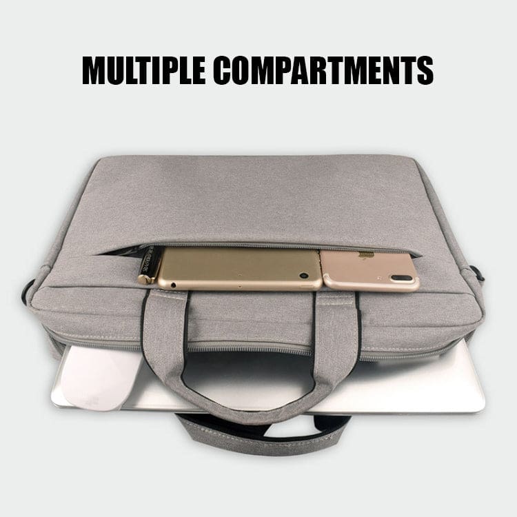 NOCO Deluxe Laptop Bag with Shoulder Strap Padded 7 Compartments Up to ...