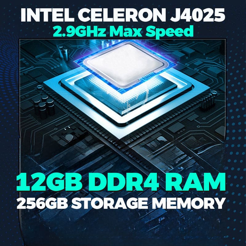 S07 14" HD Laptop 12GB RAM + 256GB Storage Windows 11 Pro Intel J4025 Processor Noco.co.nz – NOCO