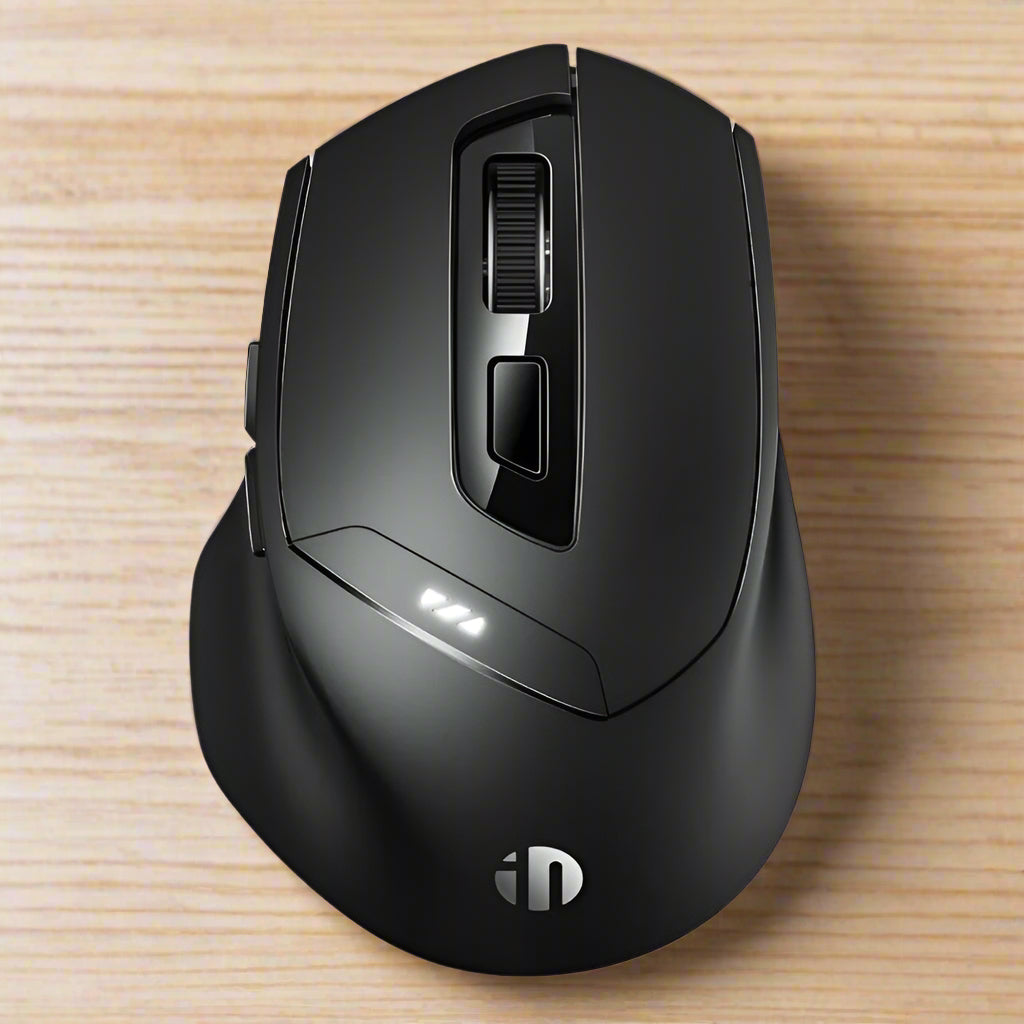 inphic DR01 Dual-Mode Bluetooth/RF Wireless Optical Mouse Rechargeable ...