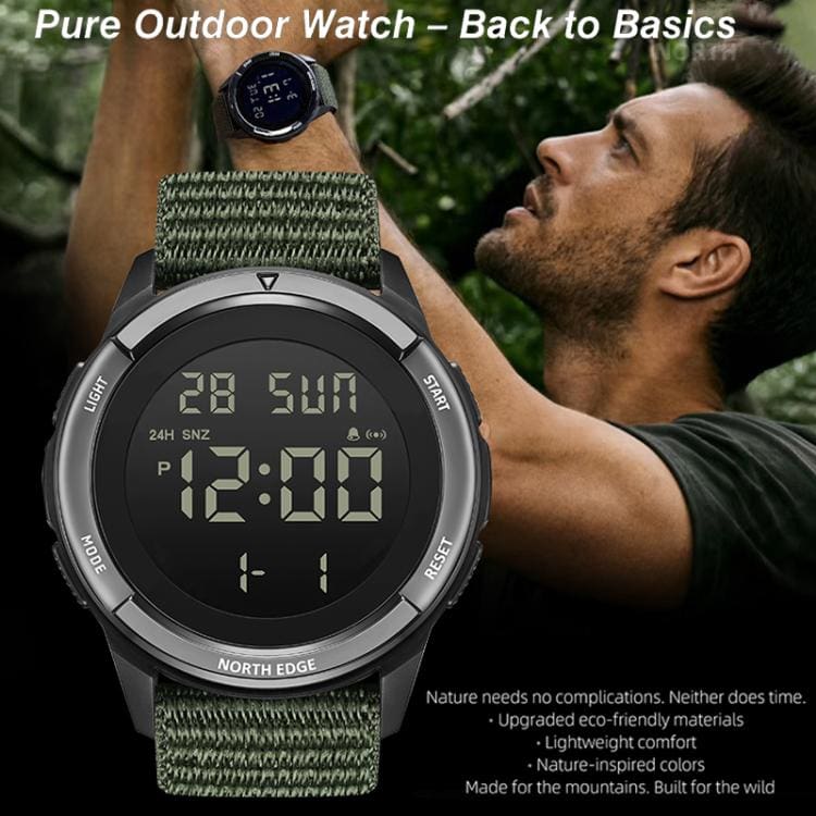 NORTH EDGE TERRAX: Rugged Lightweight Outdoor Watch |5ATM Water ...