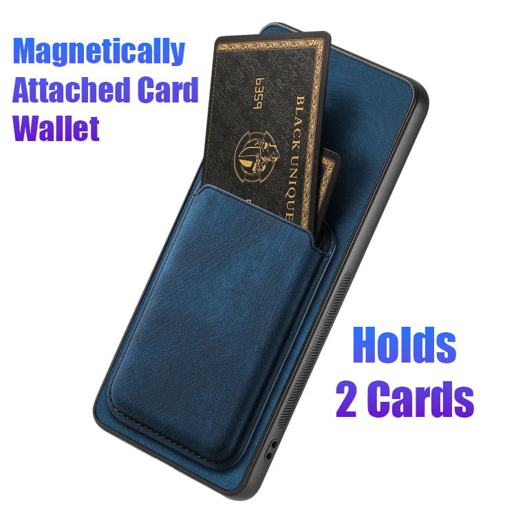 Oppo Find X8 Pro Smooth Leather Magsafe Cover with Removable Card ...