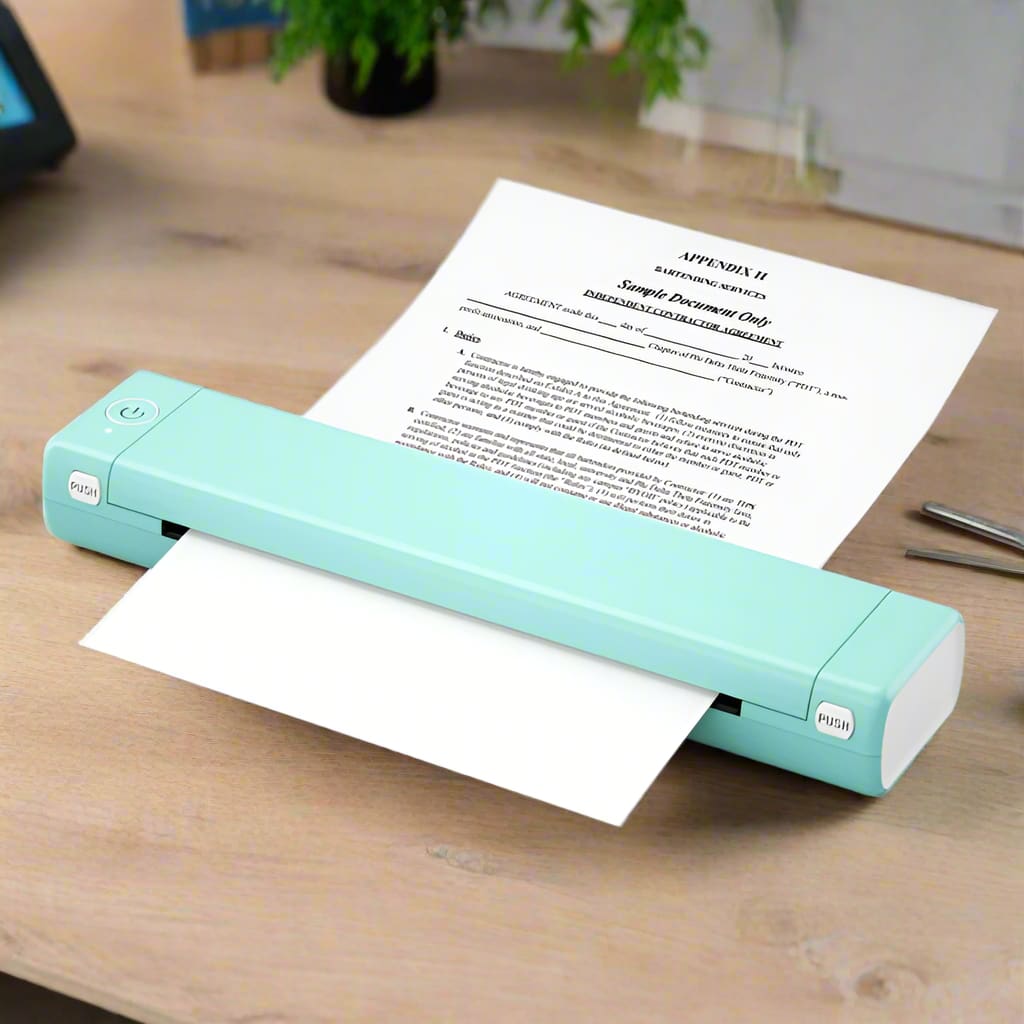 Phomemo M08F A4 Portable Bluetooth Direct Thermal Printer Noco.co.nz – NOCO