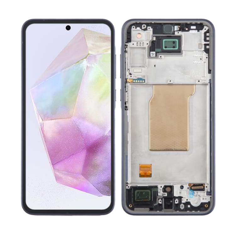 Samsung Galaxy A35 Original LCD Screen with Frame - PART ONLY Noco.co ...