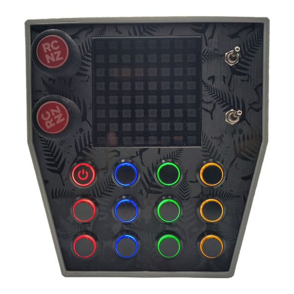 RaceCraftsNZ RC06 Button Box 12x LED Buttons Dual Rotary Encoders LED ...