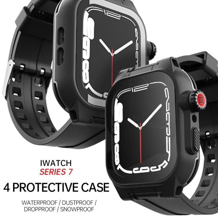 Apple Watch Series 4/5/6/SE 44mm RedPepper Shellbox Waterproof Watch ...