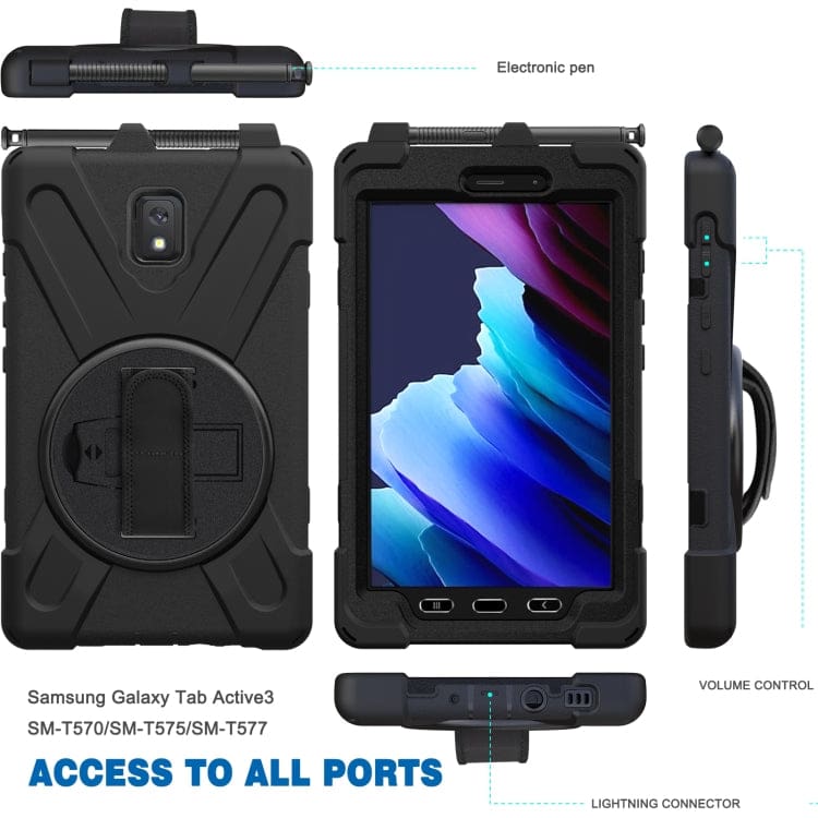 Samsung Galaxy Tab Active 5 / Active 3 8.0 Shockproof Rugged Cover with ...