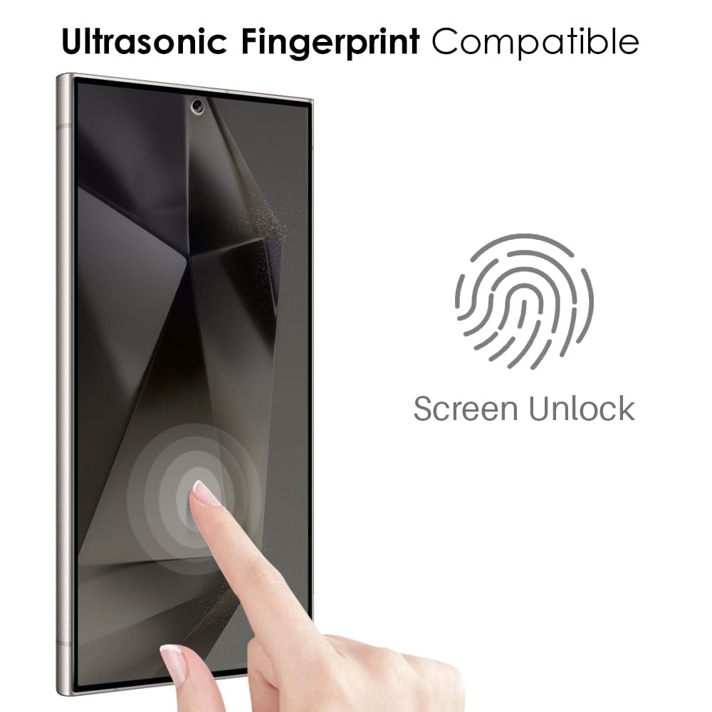 Samsung Galaxy S24 Ultra Tempered Privacy Glass Screen Protector 0.18mm ...