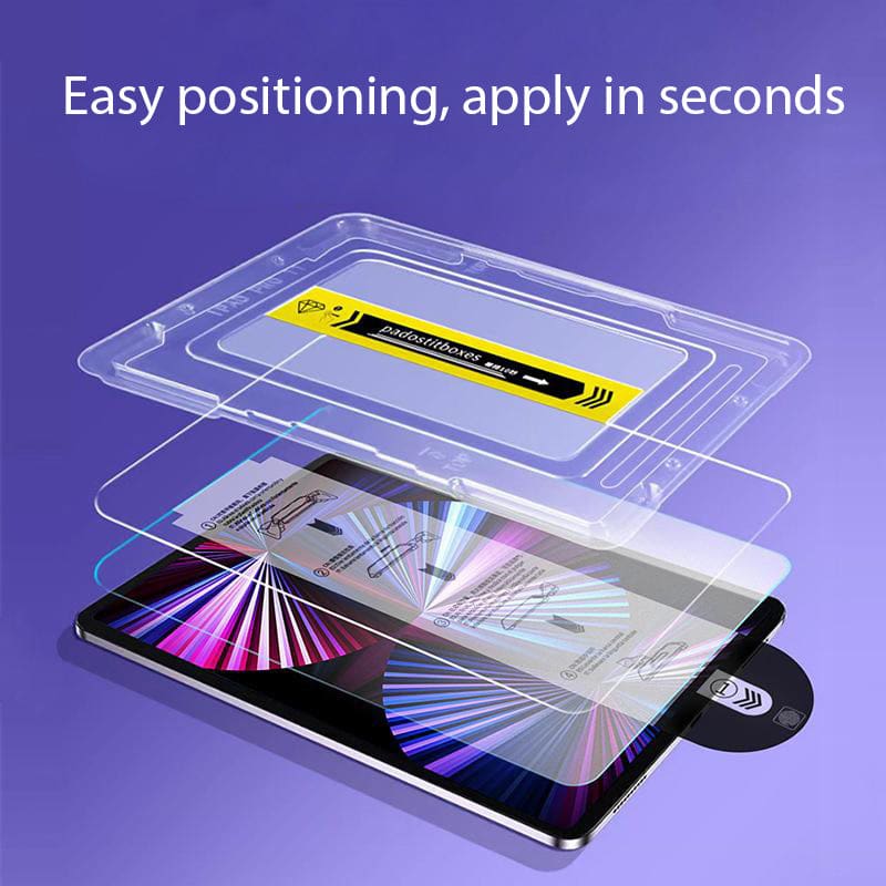Samsung Galaxy Tab A9+ / A10+ Glass Screen Protector with Easy Install ...