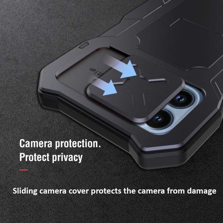 Apple iPhone 13 PRO MAX Camshield Metal Full Protective Cover and ...