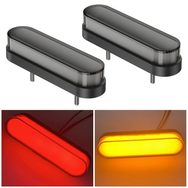 (2 Pack) LED Truck/Trailer Tail Light Kit 99mm Long 12V-24V Tail/Brake ...