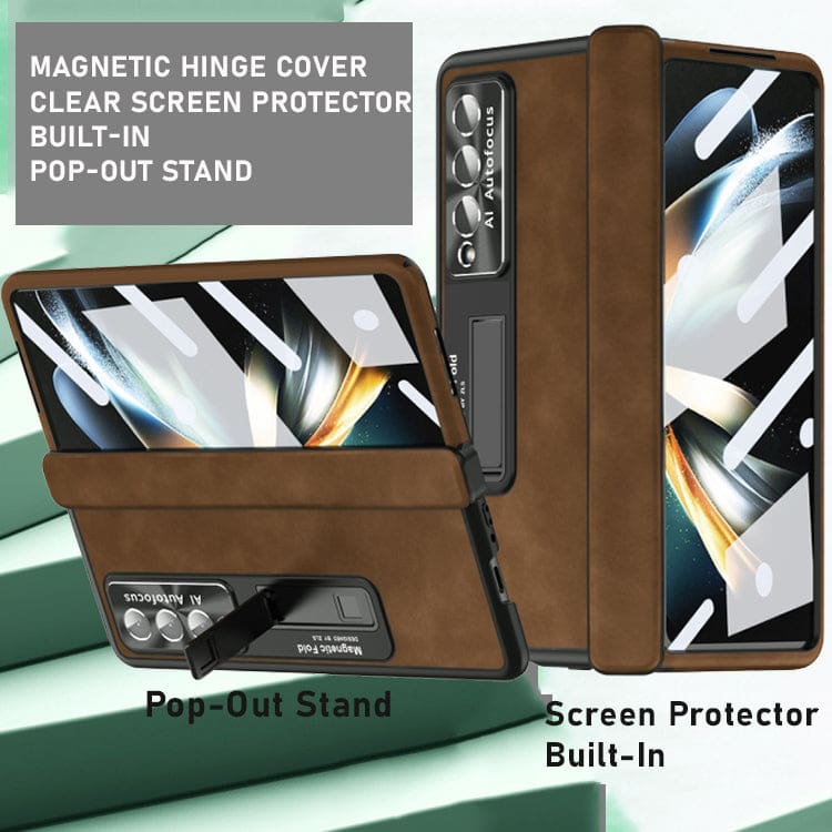Samsung Galaxy Z Fold 4 5G Napa Deluxe Cover Front Screen Protector ...