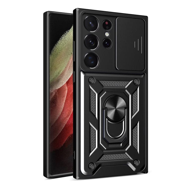 Samsung Galaxy S23 ULTRA 5G Rugged Protective Cover Sliding Camera ...