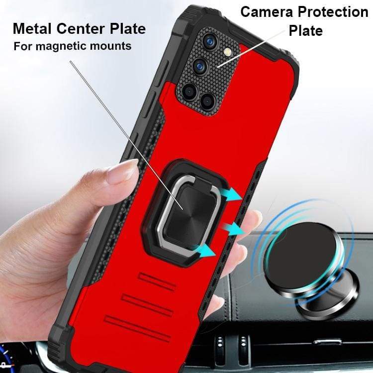Samsung Galaxy A52 4G / A52 5G / A52S 5G Warrior Rugged Case Aluminium ...